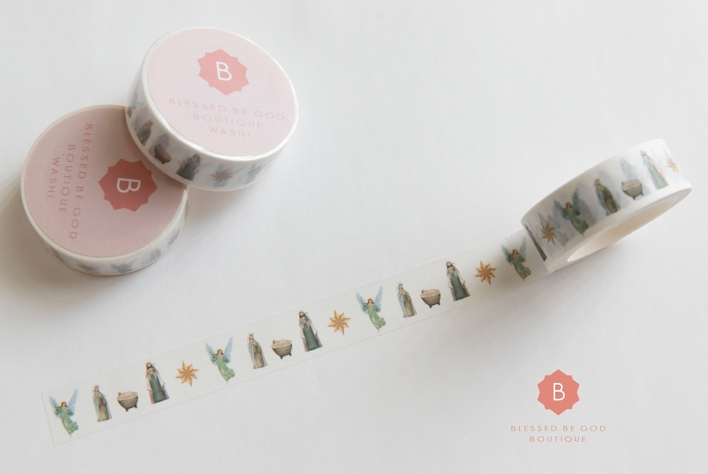 Nativity Scene Catholic Washi Tape – blessedbegodboutique