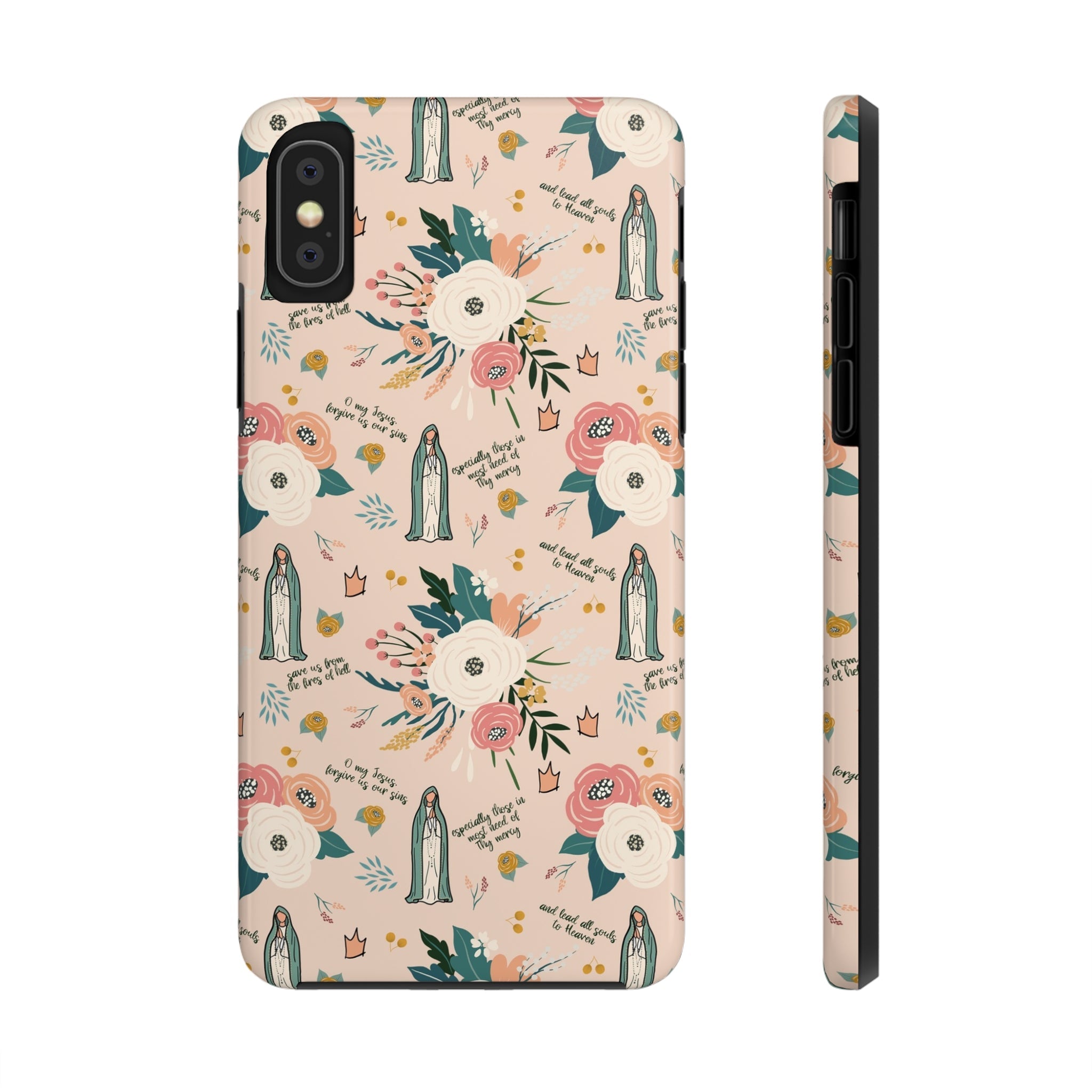 Our Lady of Fatima Catholic Case iPhone – blessedbegodboutique