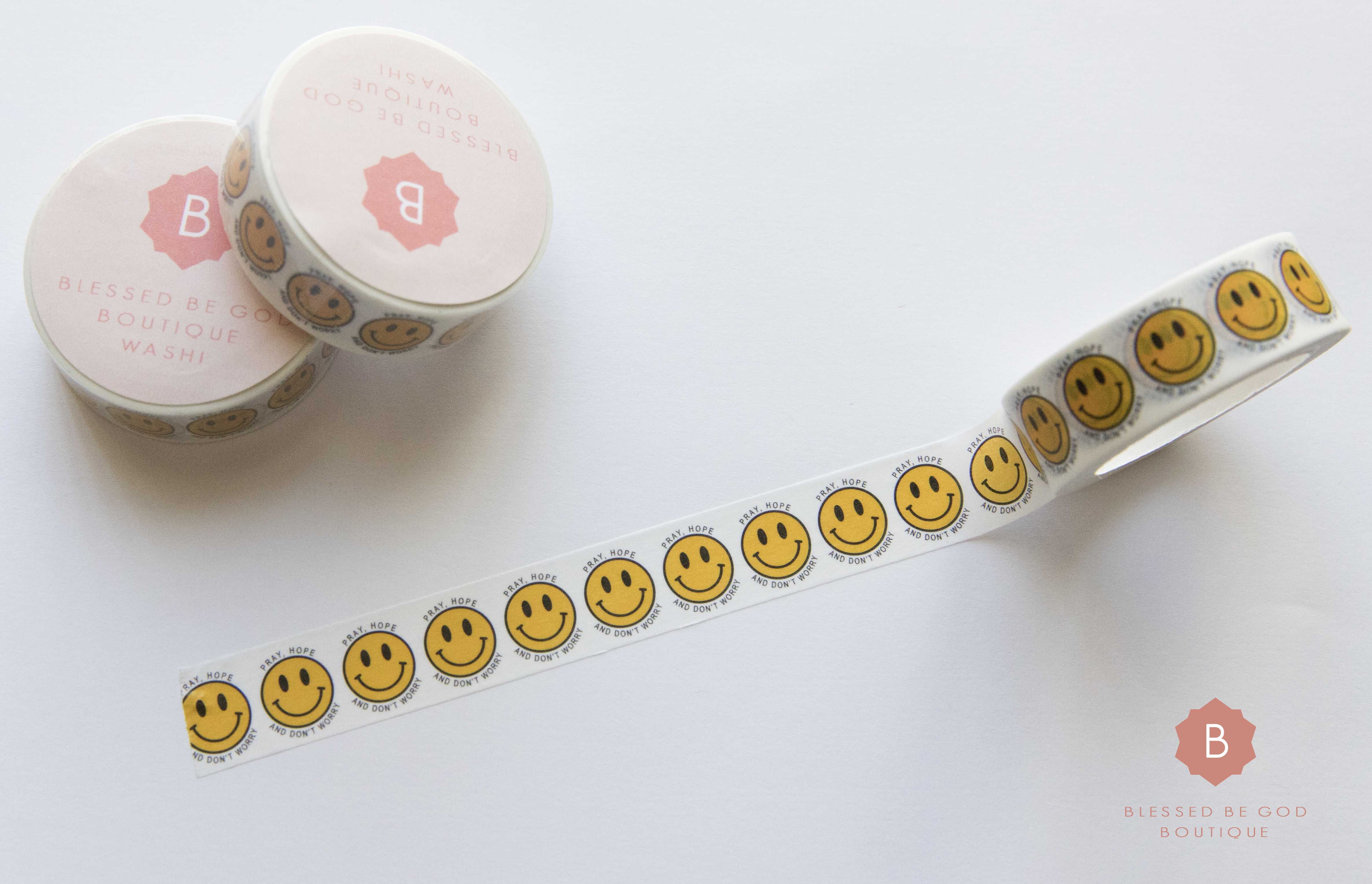 Padre Pio Smiley Face Catholic Washi Tape – blessedbegodboutique
